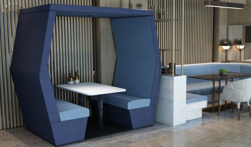 Reception Seating Booths | Stylish, Comfortable Office Booth Seating ...