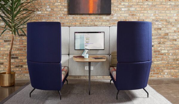 Reception Seating Booths | Stylish, Comfortable Office Booth Seating ...