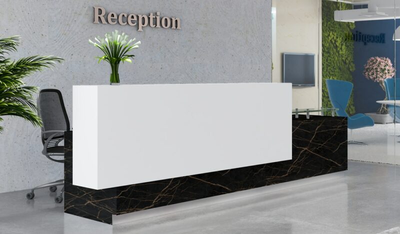 Granite & Quartz Stone Reception Furniture | Luxurious, Durable Designs